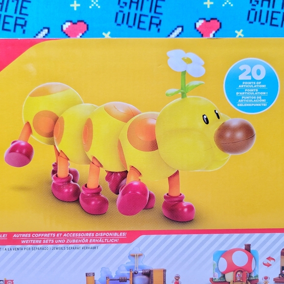 Nintendo | Toys | Jakks Pacific Super Mario Wiggler Luigi Set Target ...